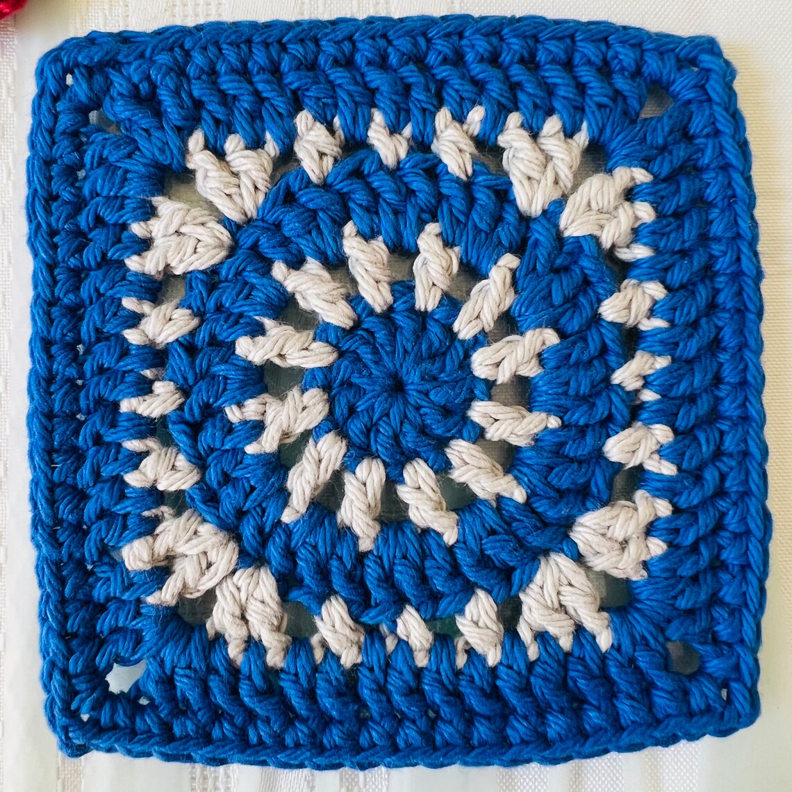 Circle Granny Square Crochet Pattern, PDF Instant Download, Easy ...