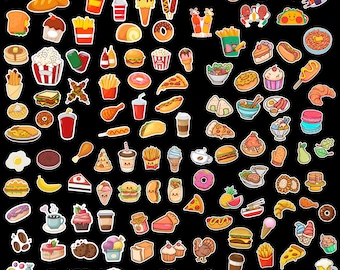 100+ Printable Digital Stickers, 1 PDF and 1 PNG File, Digital Planning ...