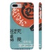 Japanese Vintage Matchbox Label iPhone Case Collage & Calligraphy ...