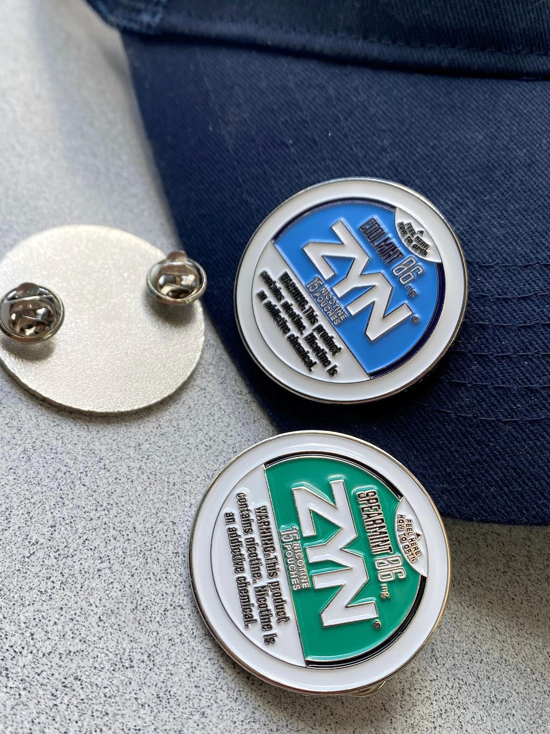 Zyn Pin Hat Pin, Golfer, Zyn Pin,gift for Golfer, Zyn Button, Zyn Hat ...