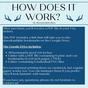 6 Shadow and Bone Inspired Printable Bookmarks Instant Download PNG PDF ...