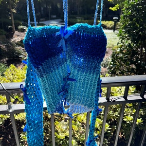 The Mermaid Crochet Top - Etsy