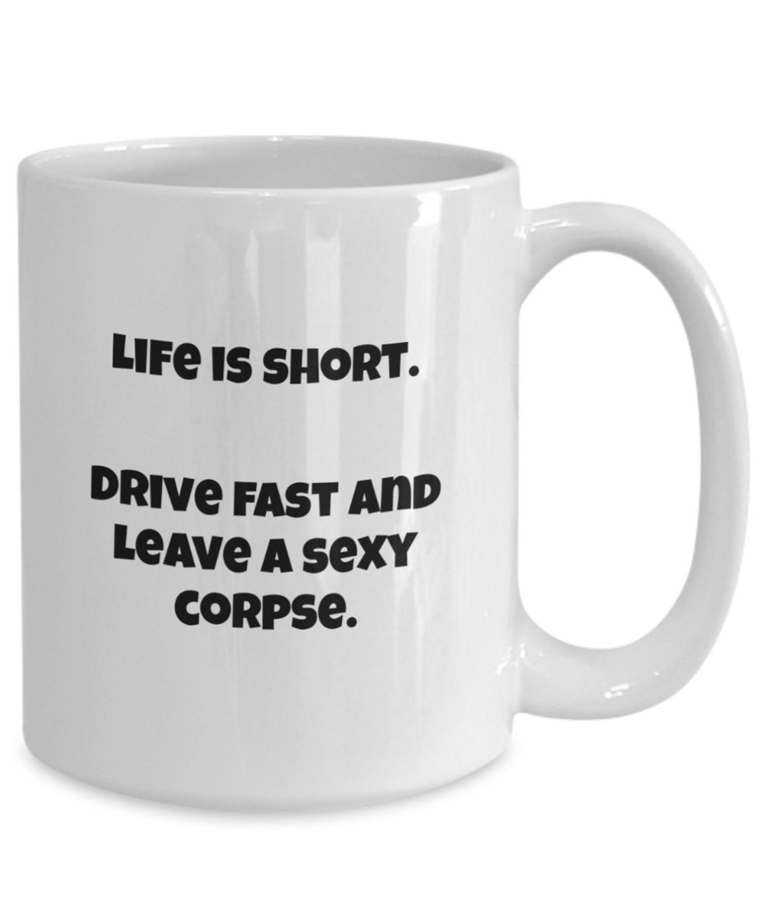 Life is Short Coffee Mug Gifts for Mom or Dad Funny Novelty - Etsy