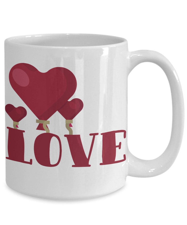 Love Coffee Cup, Gift Ideas for Mom or Dad, Funny Novelty Mug for Men ...