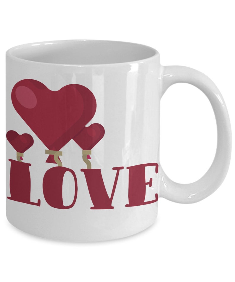 Love Coffee Cup, Gift Ideas for Mom or Dad, Funny Novelty Mug for Men ...