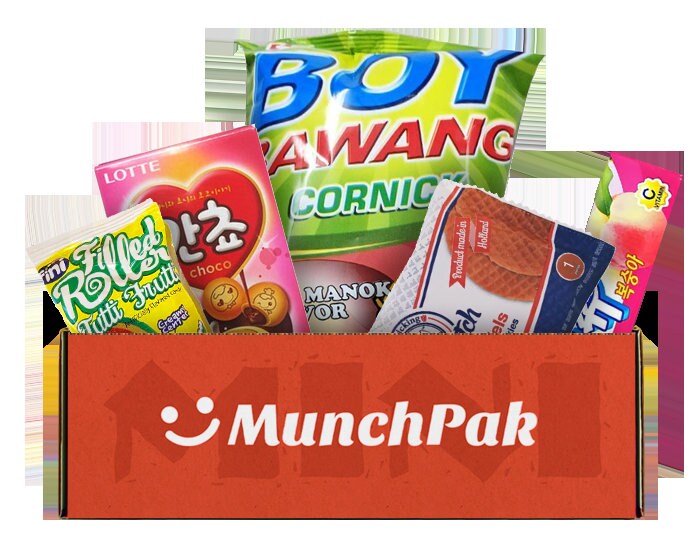 Munchpak International Snack Box 5 Count Variety of Individually ...