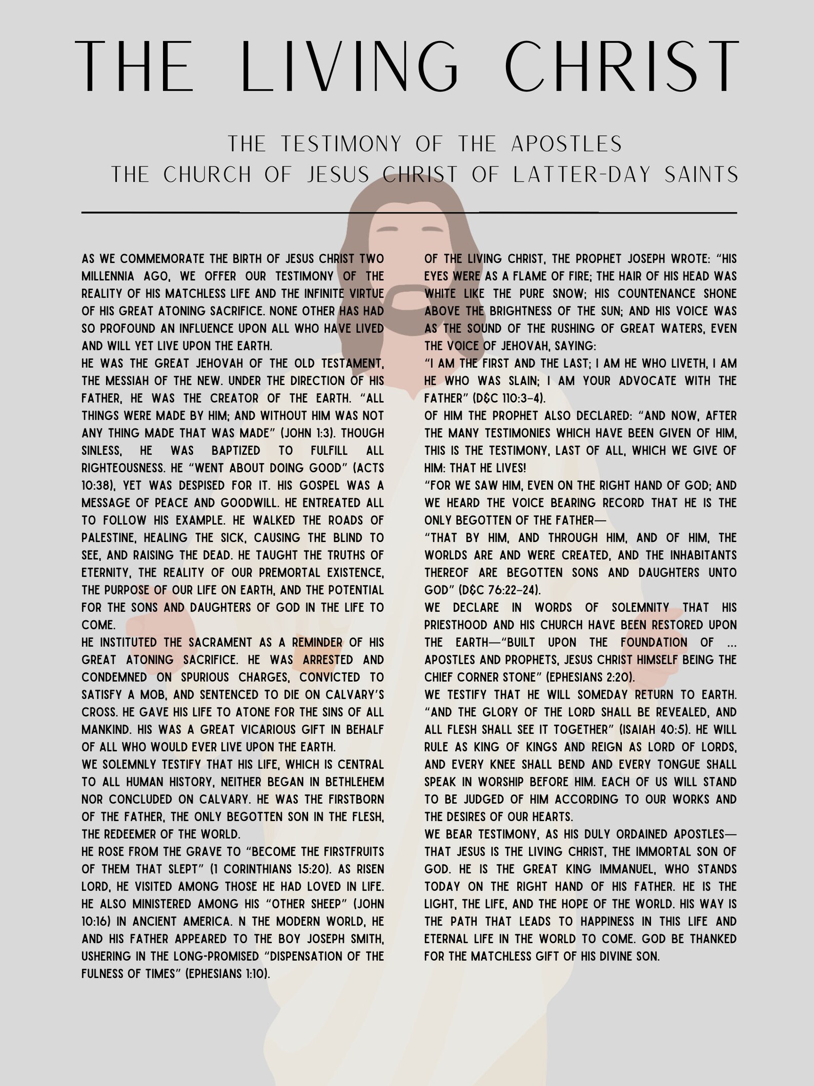 The Living Christ Digital Print - Etsy