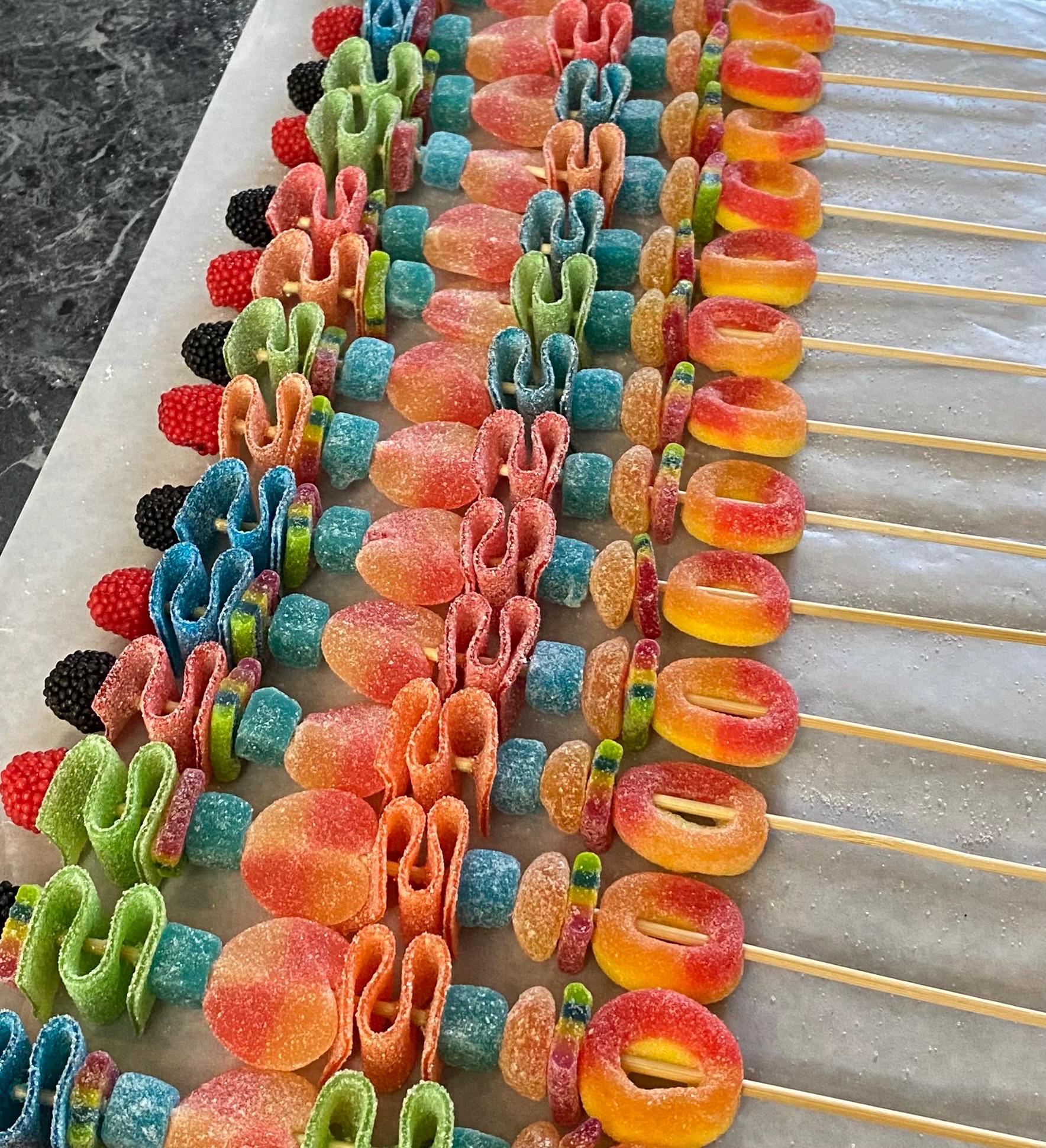 One Dozen Candy Kabobs (12 Count) - Etsy