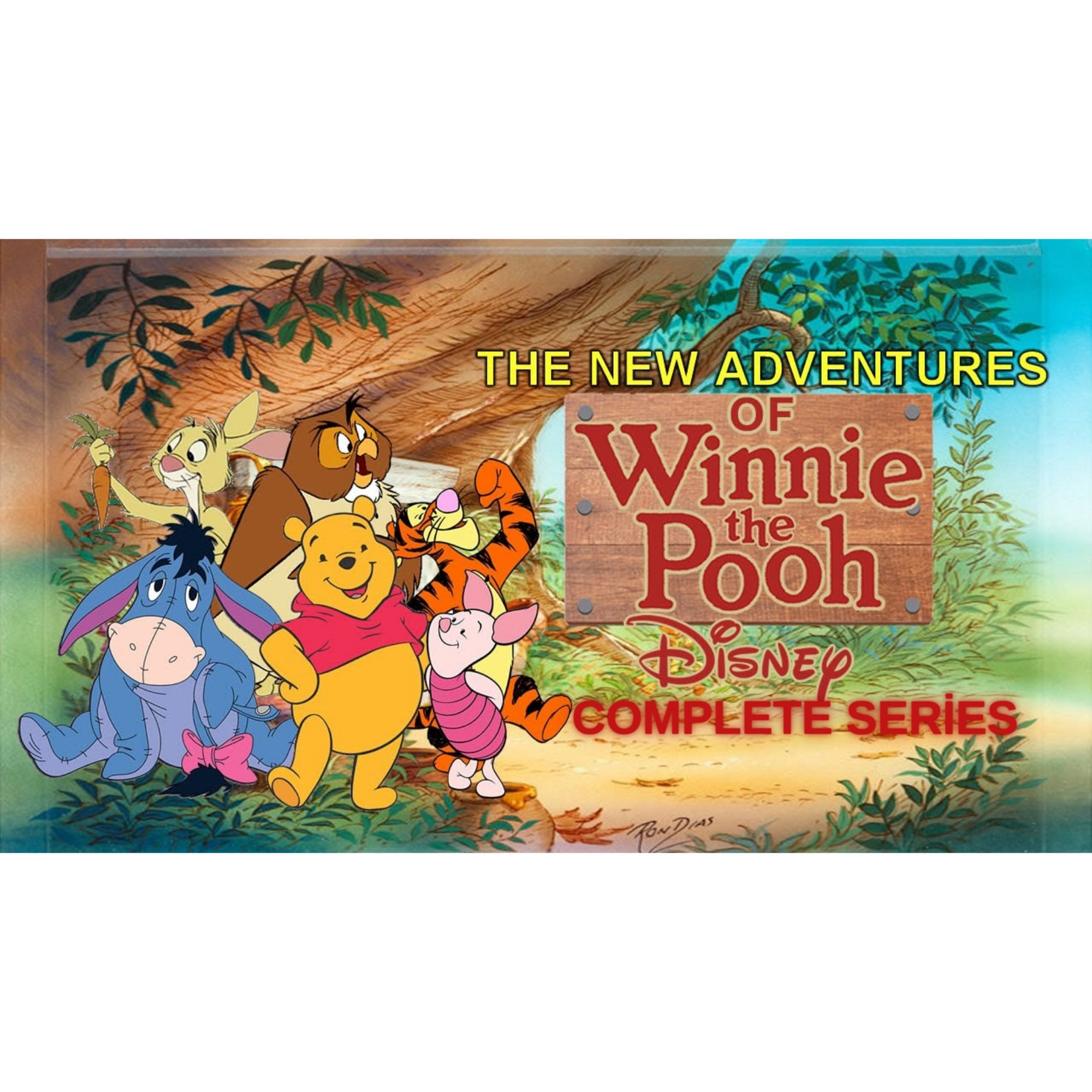 The Many Adventures Of Winnie The Pooh Dvd Menu