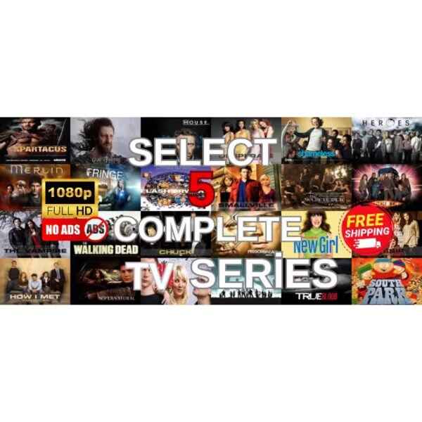 Complete Tv Series - Etsy