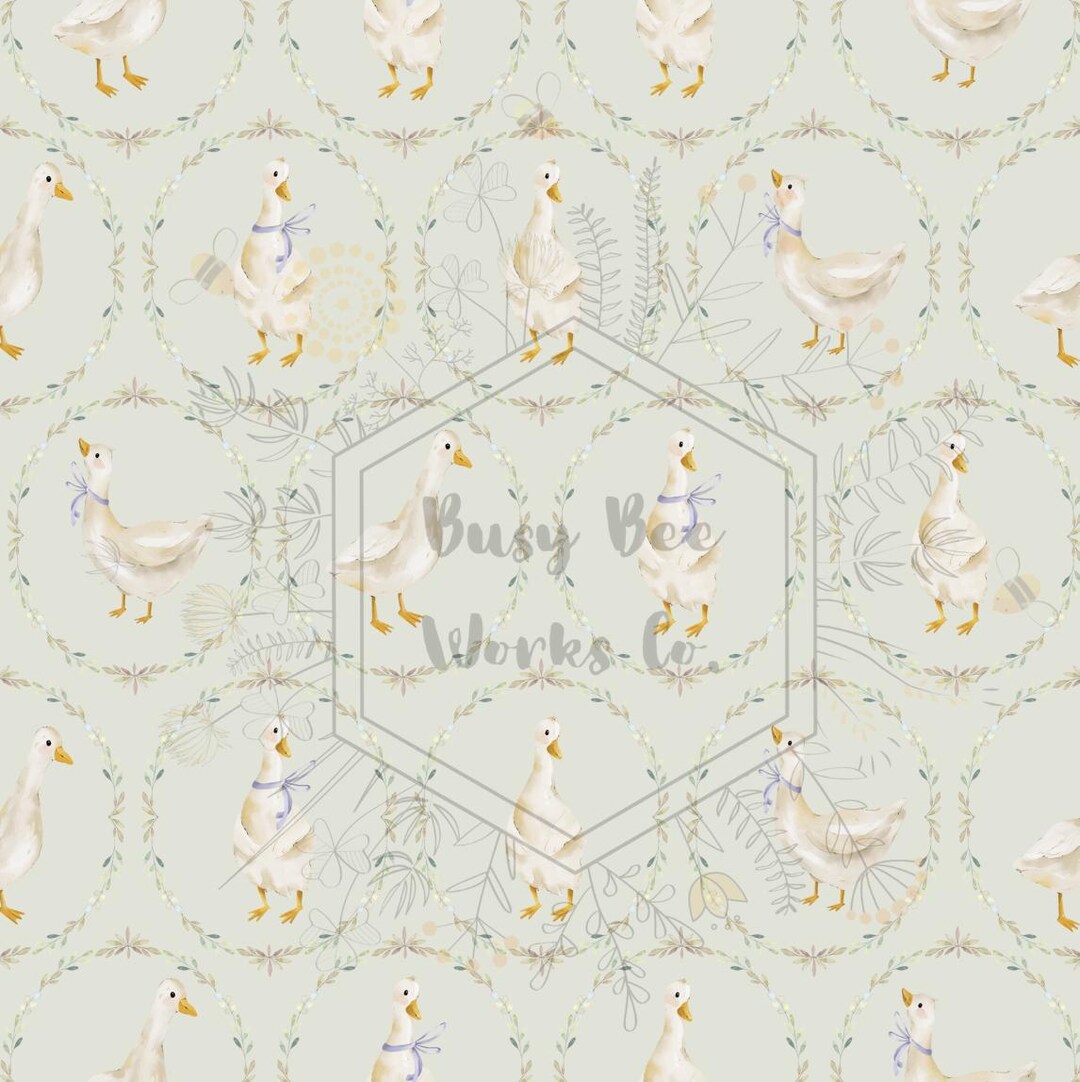 Silly Goose-seamless Digital PNG Pattern - Etsy