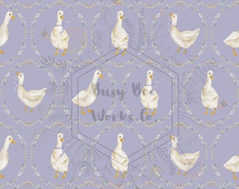 Silly Goose-seamless Digital PNG Pattern - Etsy