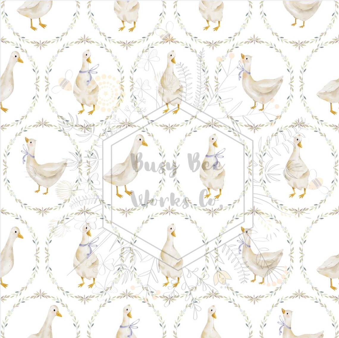 Silly Goose-seamless Digital PNG Pattern - Etsy