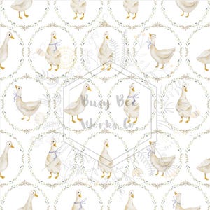 Silly Goose-seamless Digital PNG Pattern - Etsy