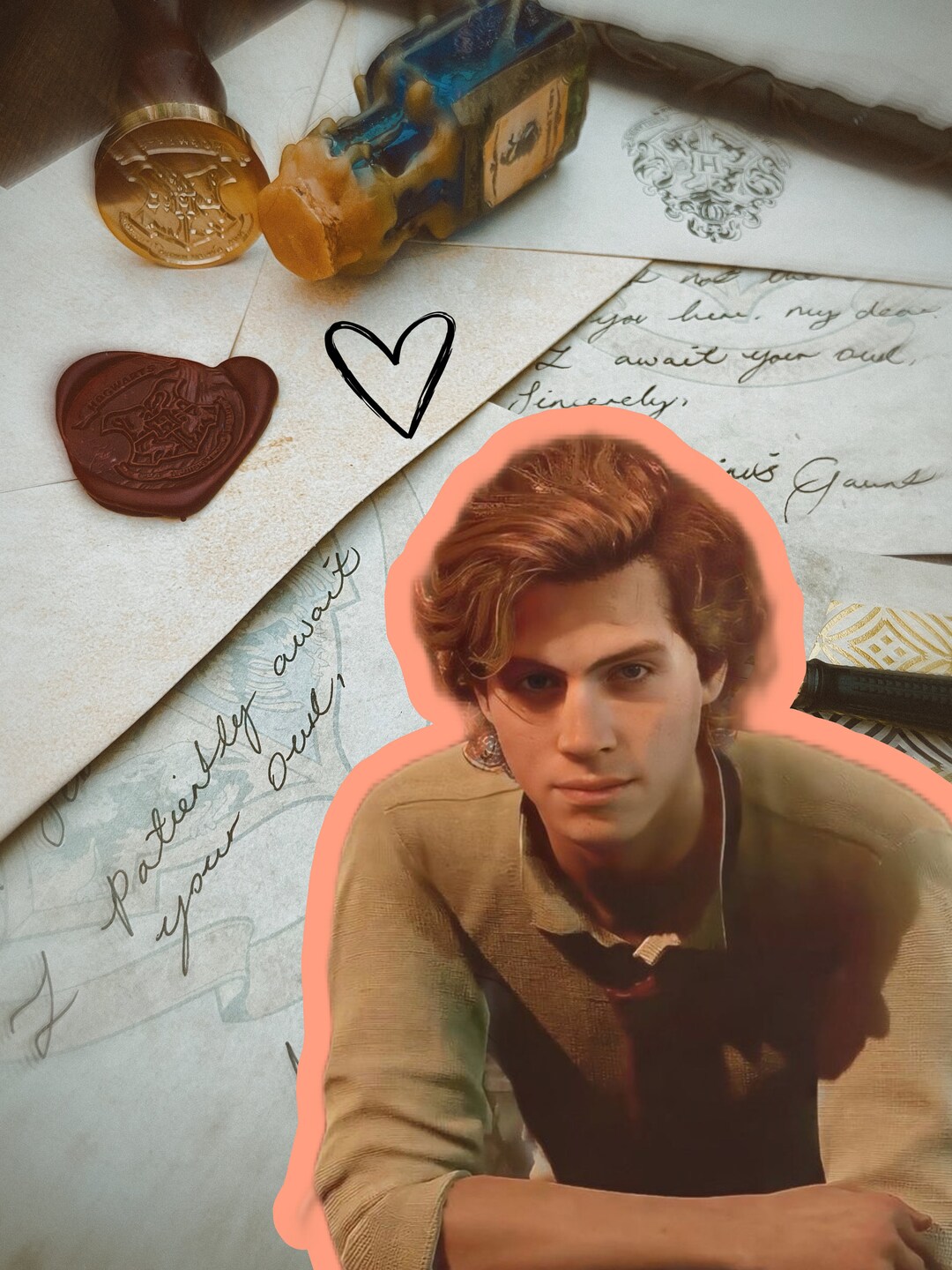 Handwritten Letter From Garreth Weasley Comfort Character - Etsy