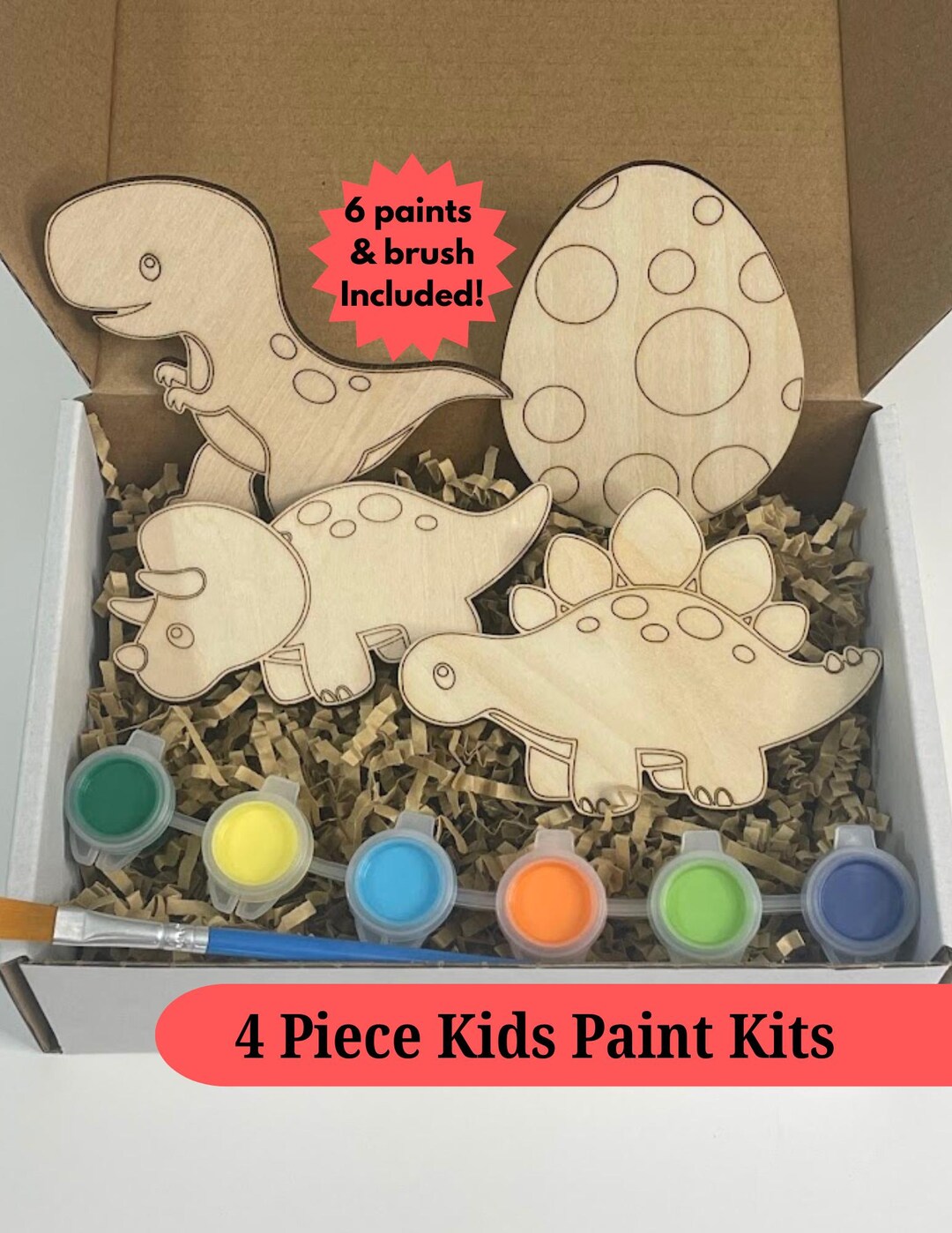 Dinosaur Craft Kits for Kids, Dino Paint Kits, Kids Crafts, DIY Crafts ...