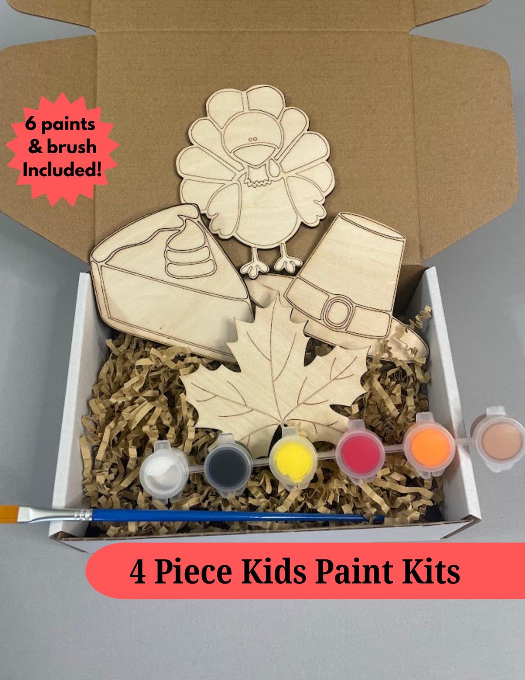 Autumn DIY Painting Craft Kits for Kids, Thanksgiving and Fall Paint ...