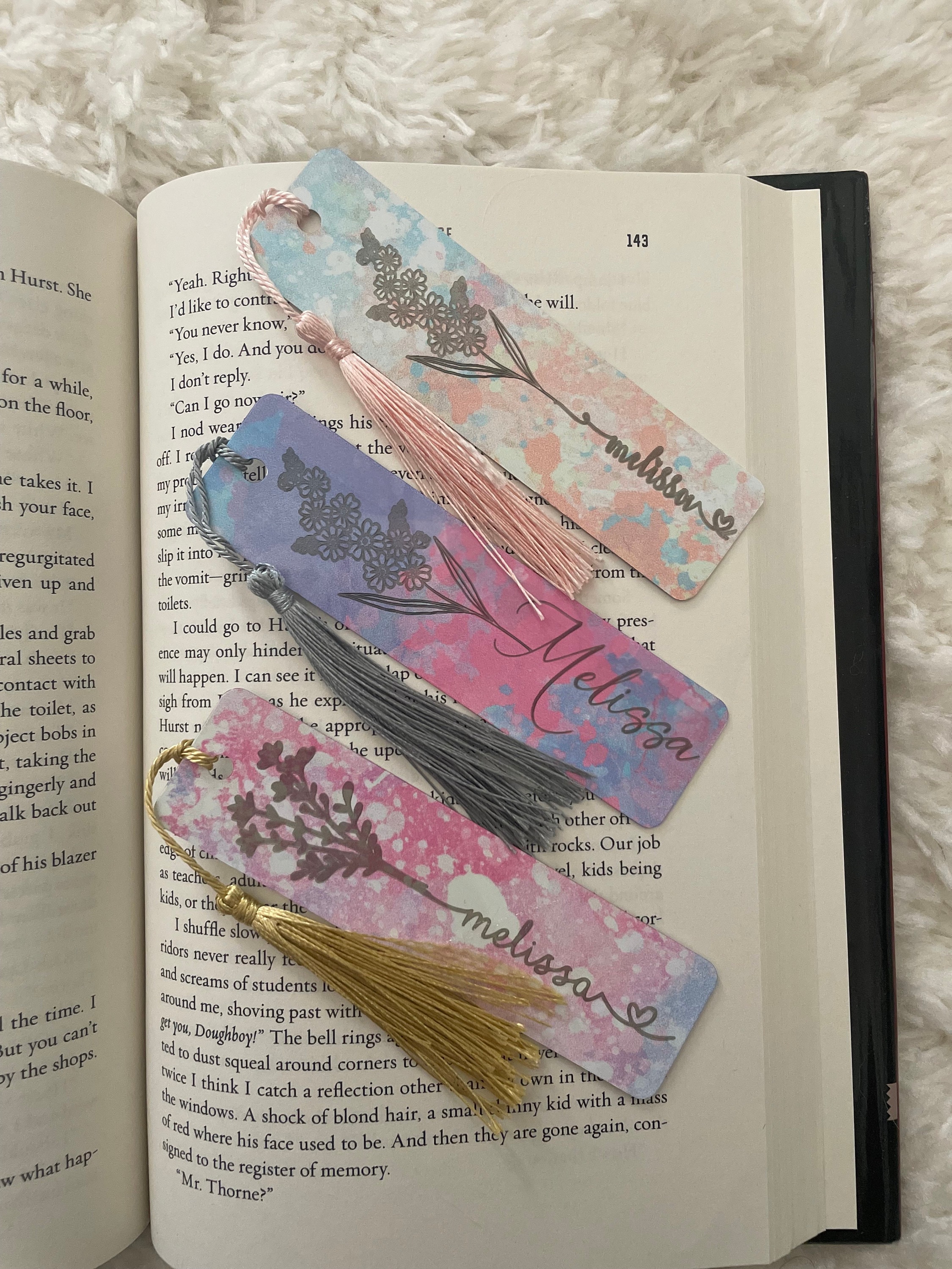 Personalized Metal Bookmarks Gifts for Her Gift for Readers - Etsy