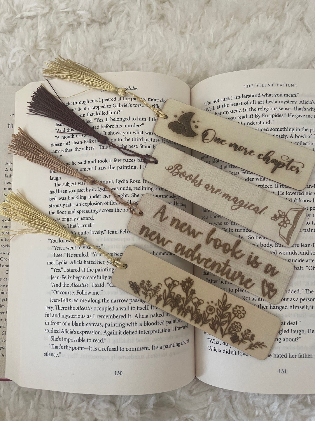 Wooden Bookmarks, Gift for Readers, Perfect Ideas, Book Gifts - Etsy
