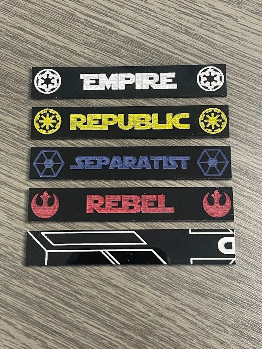 Star Wars: Legion Half Range Sticks Faction Specific - Etsy