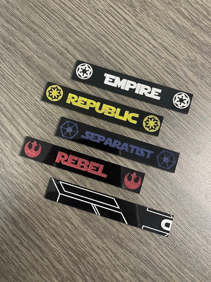 Star Wars: Legion Half Range Sticks Faction Specific - Etsy