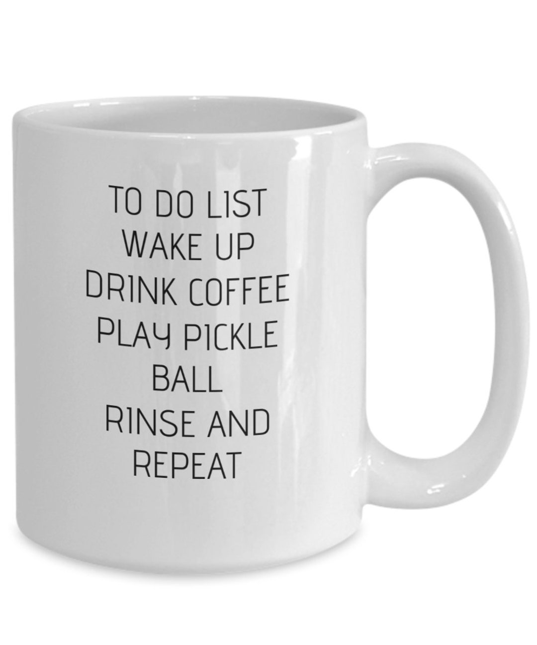 Pickle Ball Coffee Mug, Gifts Ideas for Pickle Ball Players, for Pickle ...