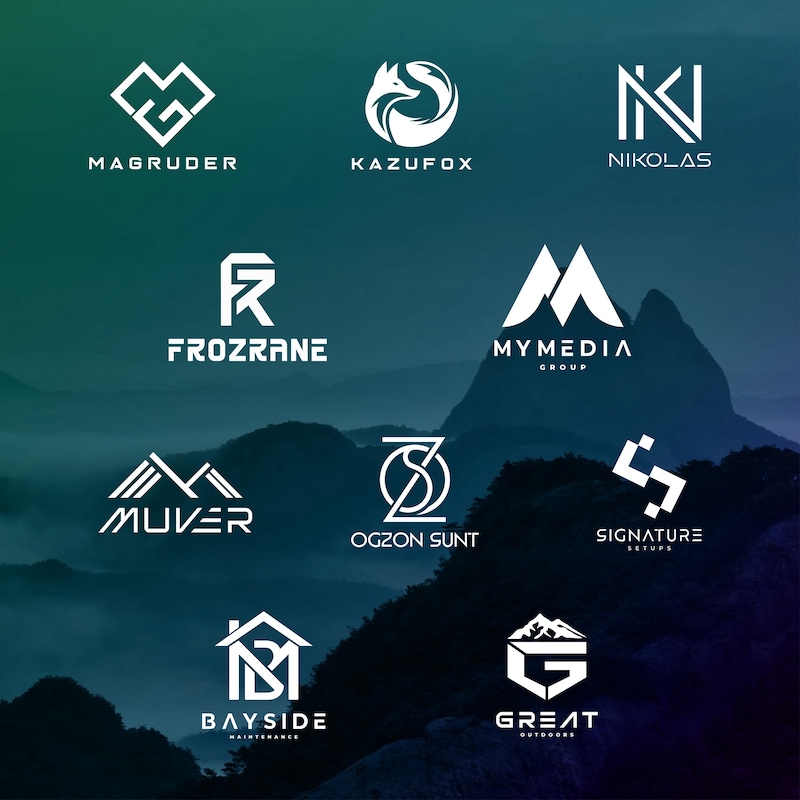 Modern Luxury Logo Ideas - Etsy