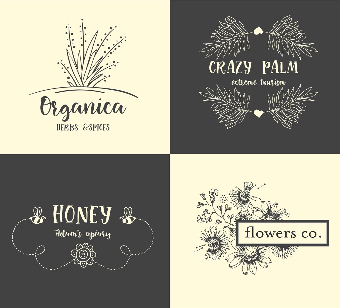Customized Logo, Custom Hand Made Logos, Photography Logos, Wedding ...
