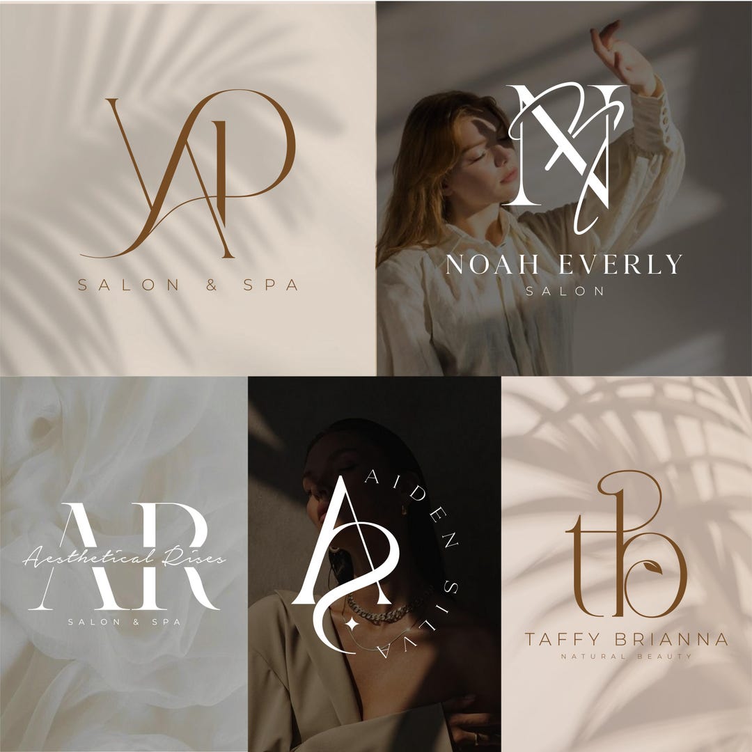 Custom Logo Design | Luxury Minimalist Initial Logo | Custom Monogram ...