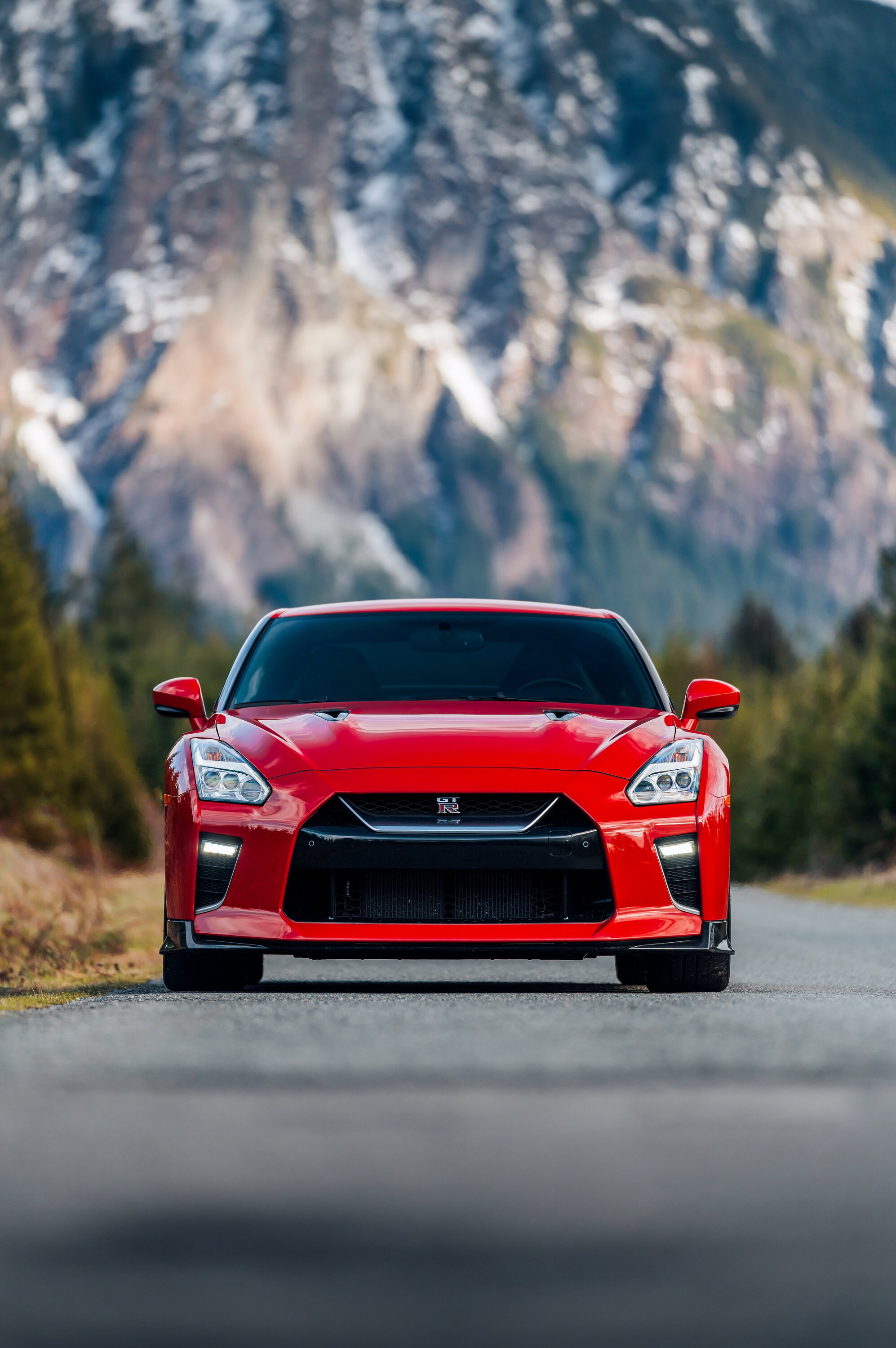 Red Nissan R35 GTR Poster - Etsy