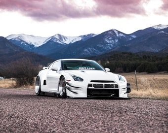 Nissan R35 GTR Car Poster - Nissan R35 GTR Poster - Nissan Poster ...