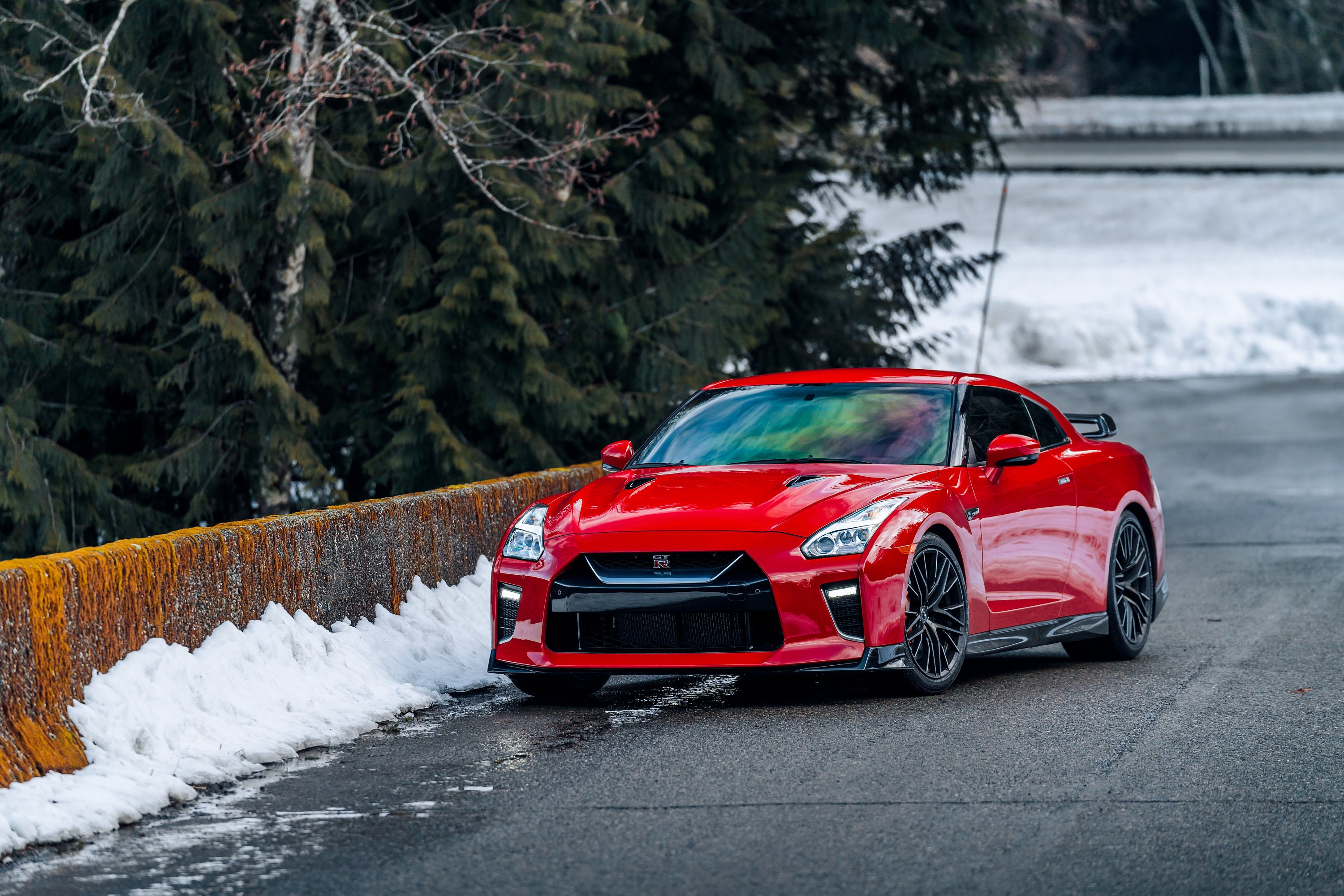 Red Nissan R35 GTR Poster - Etsy