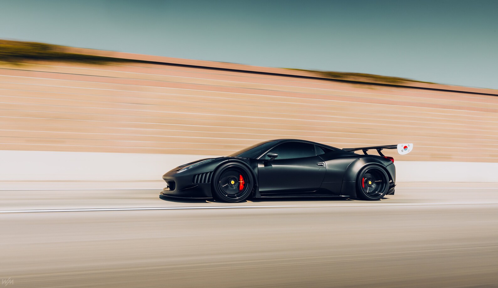 Black Ferrari 458 Poster - Etsy