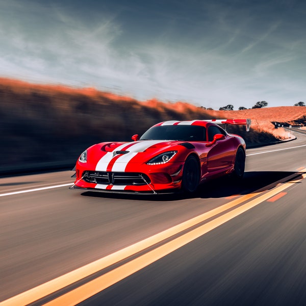 Dodge Viper Poster - Etsy