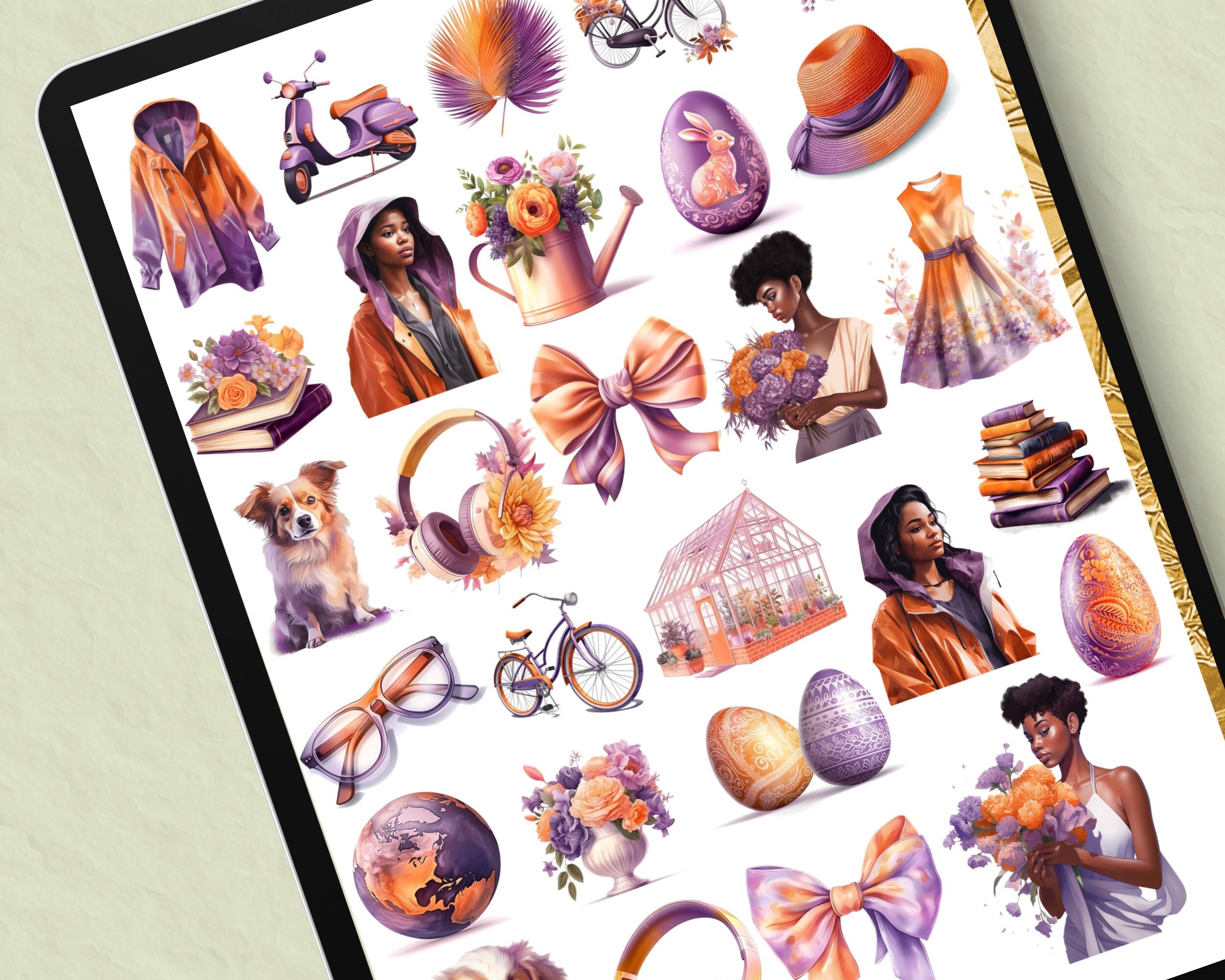 April Goodnotes Stickers Holidays Digital Stickers for Goodnotes 87 ...