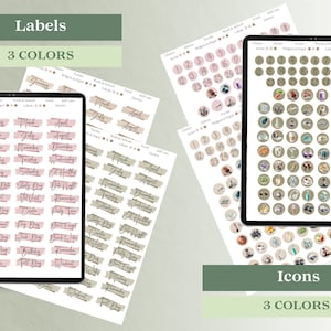 Everyday Aesthetic Digital Planner Stickers | 760 GOODNOTES Stickers ...