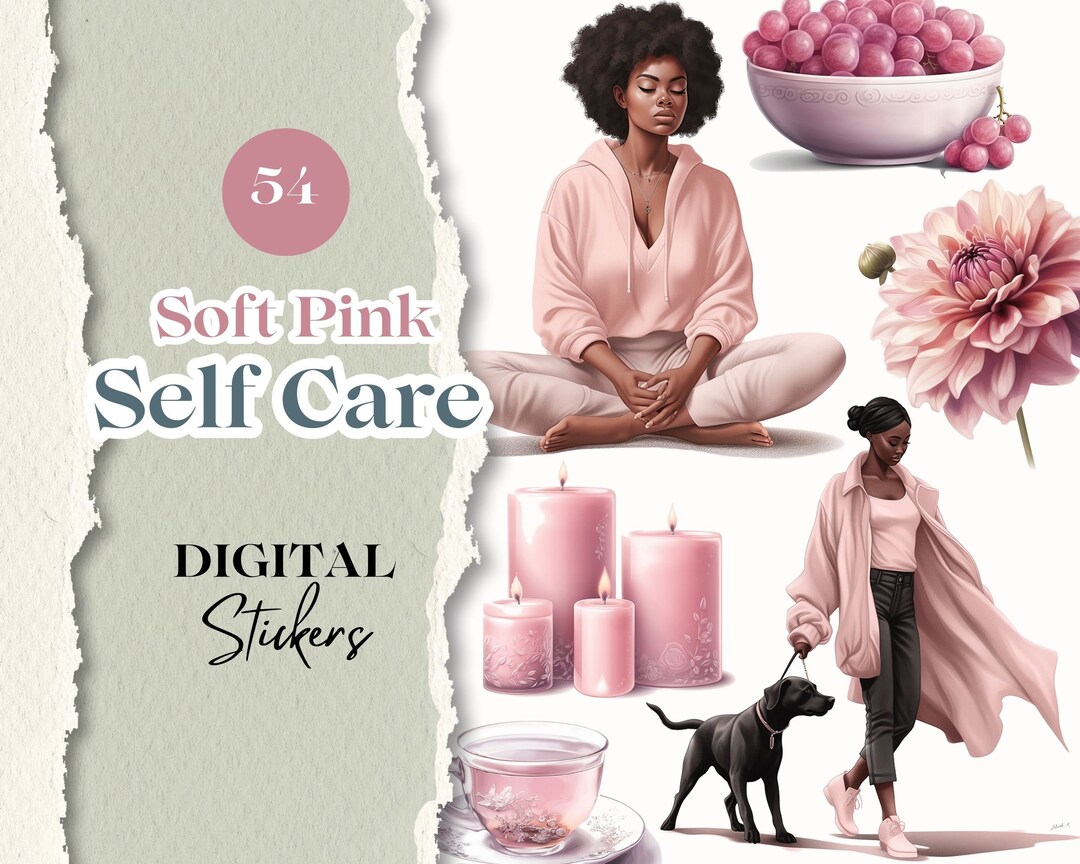 Self Care Stickers for Goodnotes 54 Selfcare Digital Stickers Goodnotes ...