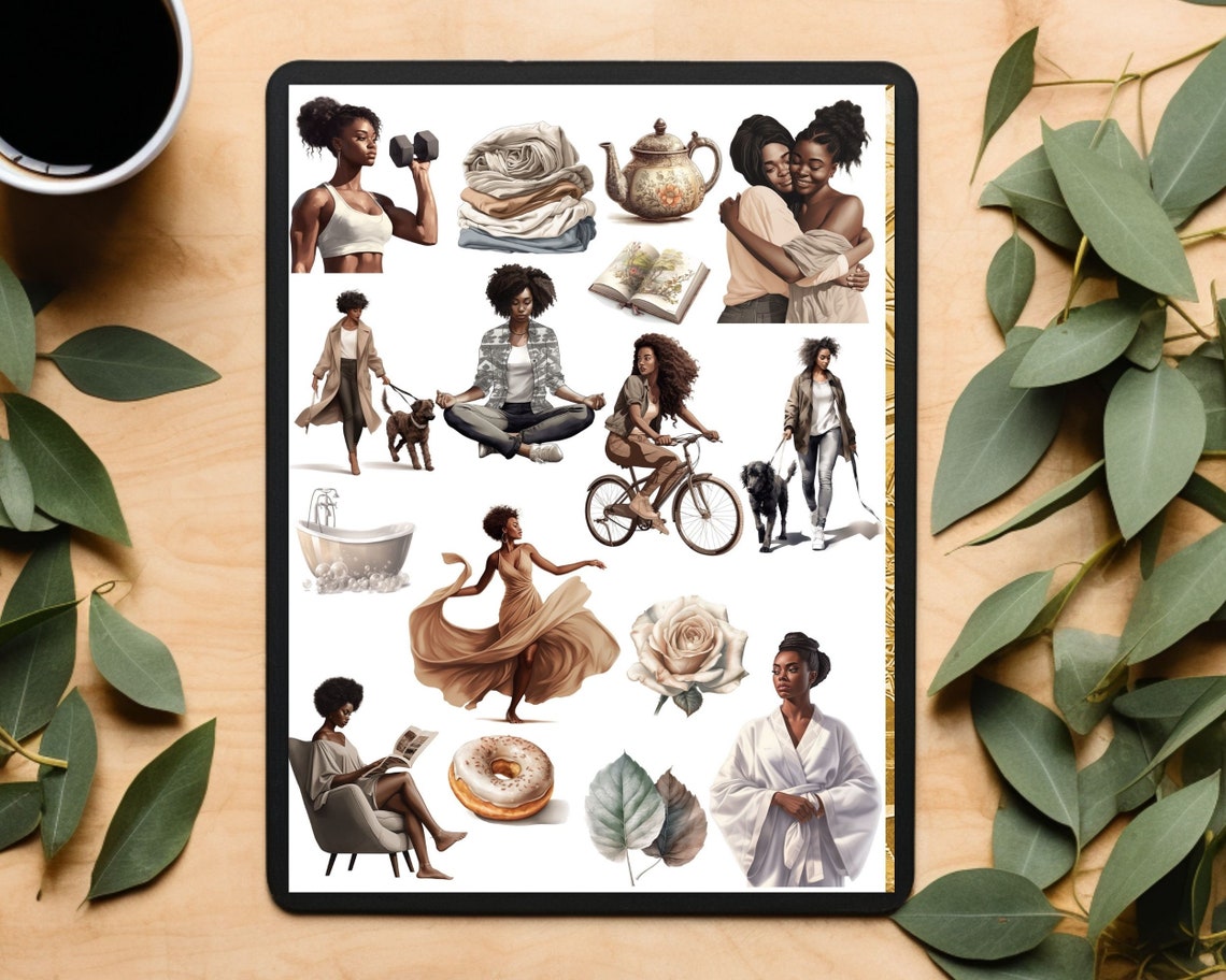 Self Care Stickers for Goodnotes 50 Selfcare Digital Stickers Goodnotes ...