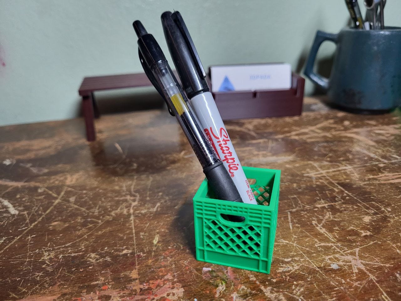 Mini Crate / 3D Printed / Storage / Office / Mysticmesh3d - Etsy