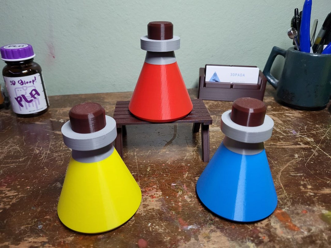 Mysticmesh3d Runescape OSRS Style 3D Printed Cosplay Potion Stash ...