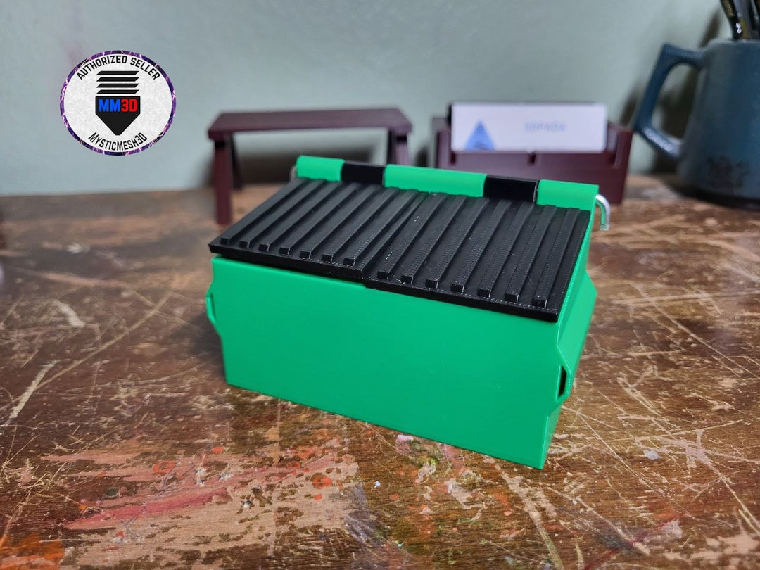 Mini Dumpster / 3D Printed / Storage / Office / Mini Brands ...