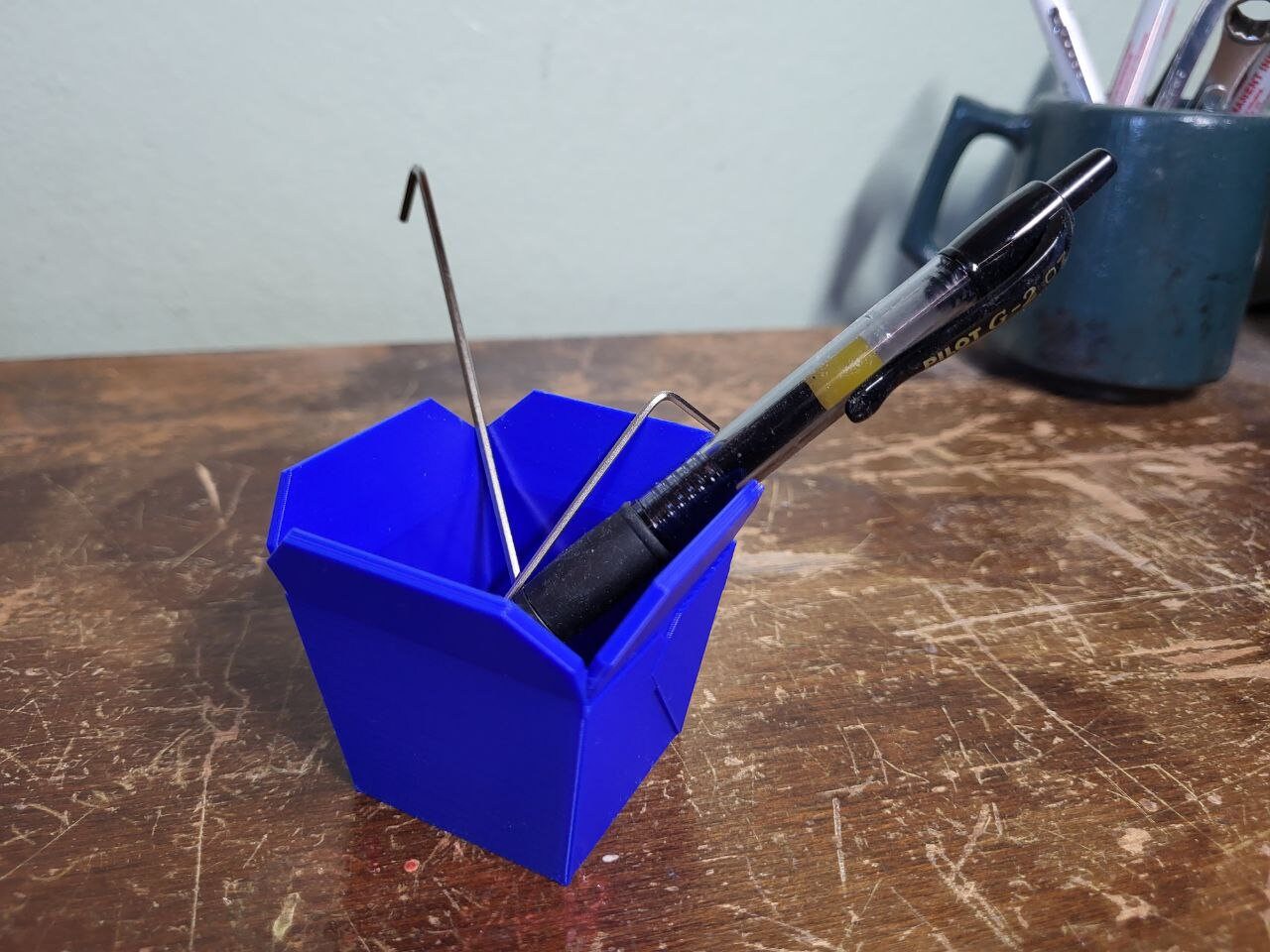 Mini Take-out Storage Box/ 3D Printed / Storage / Office / Mysticmesh3d ...