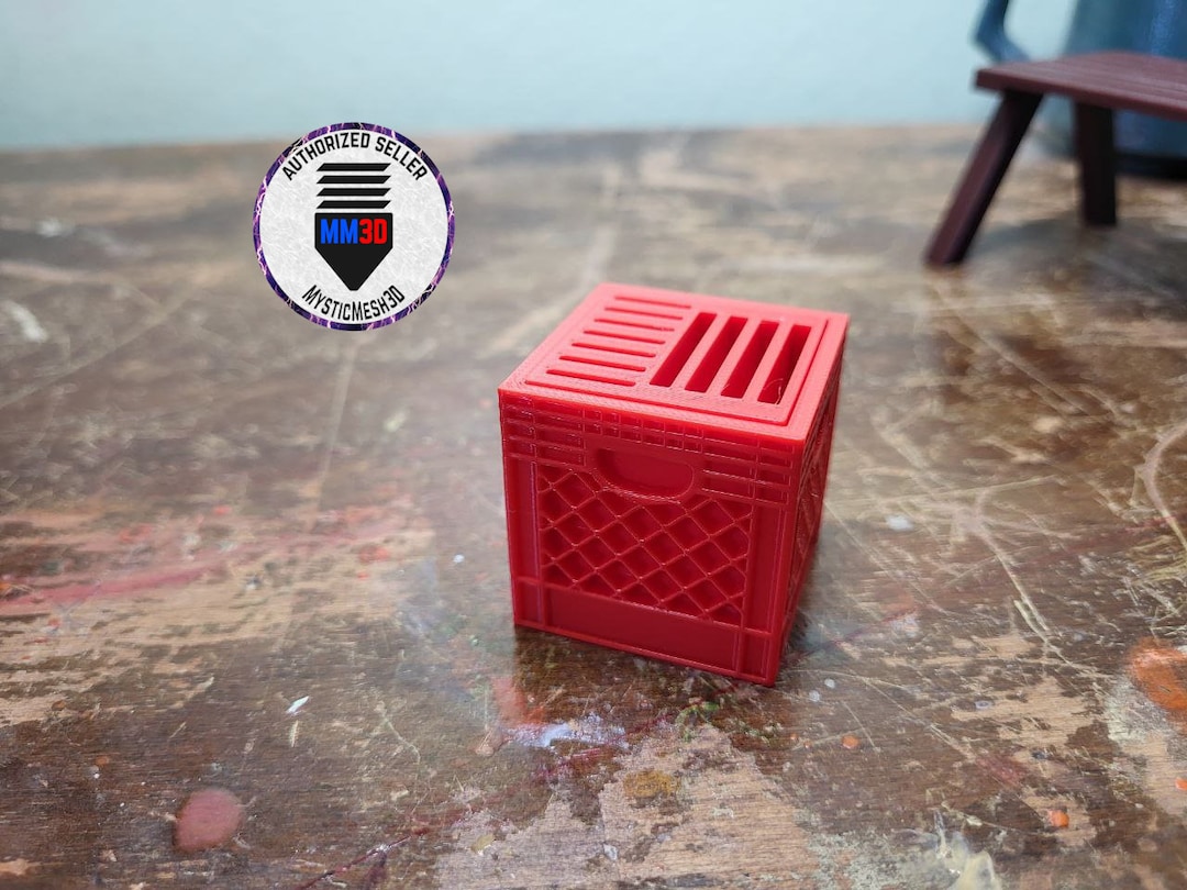 Mini Crate W/ SD, MSD Insert/ 3D Printed / Storage / Office ...