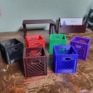 Mini Crate / 3D Printed / Storage / Office / Mysticmesh3d - Etsy