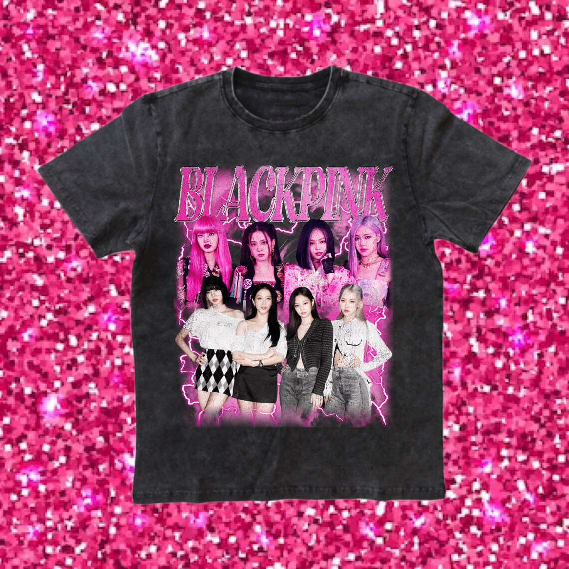 KPOP Korean 90’s Vintage Style Tee - Etsy