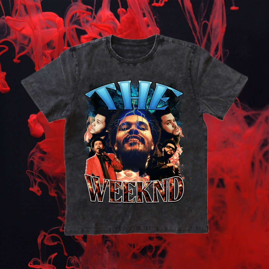 THE WEEKND 90s Vintage Style Tee - Etsy