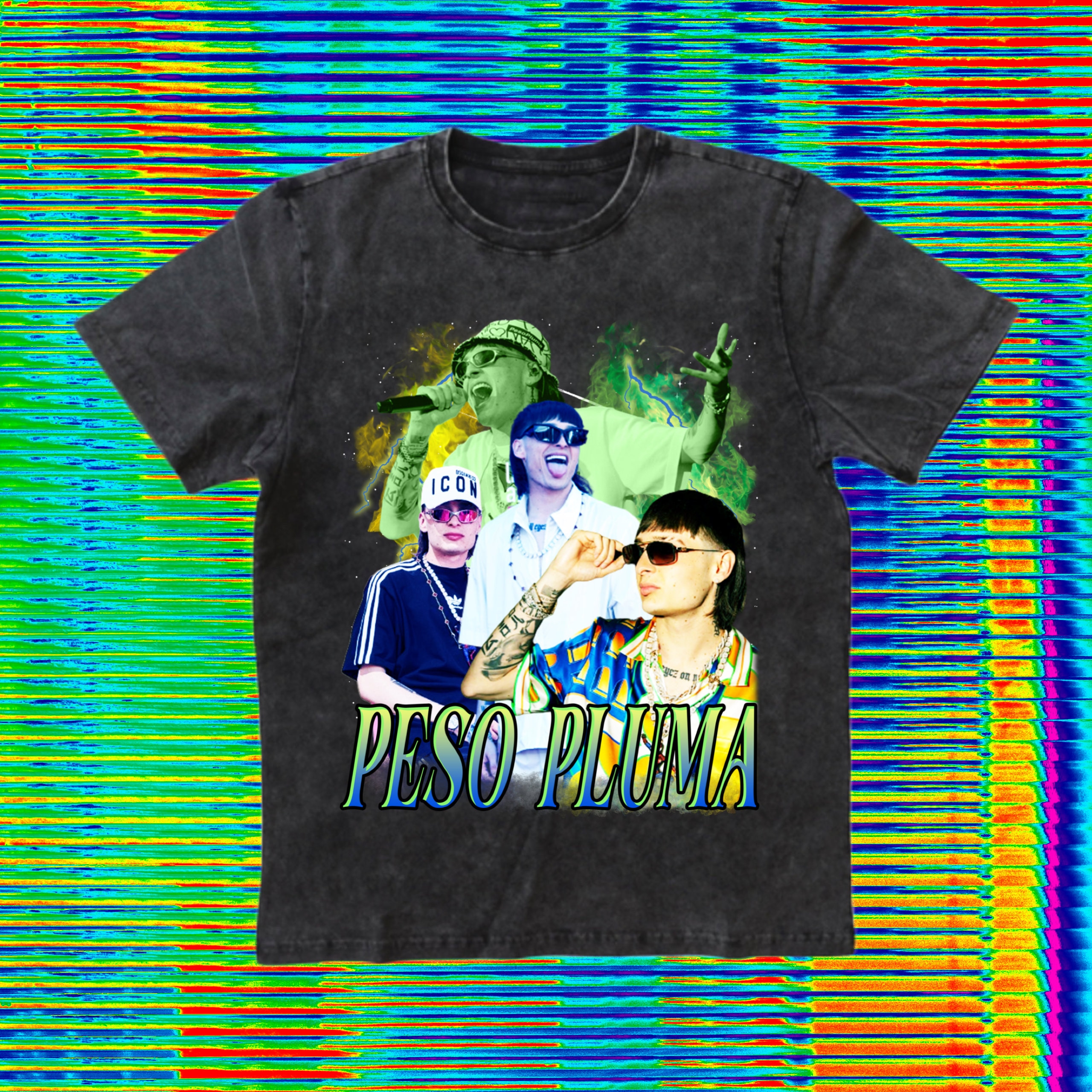 PESO PLUMA 90’s Vintage Style Tee - Etsy