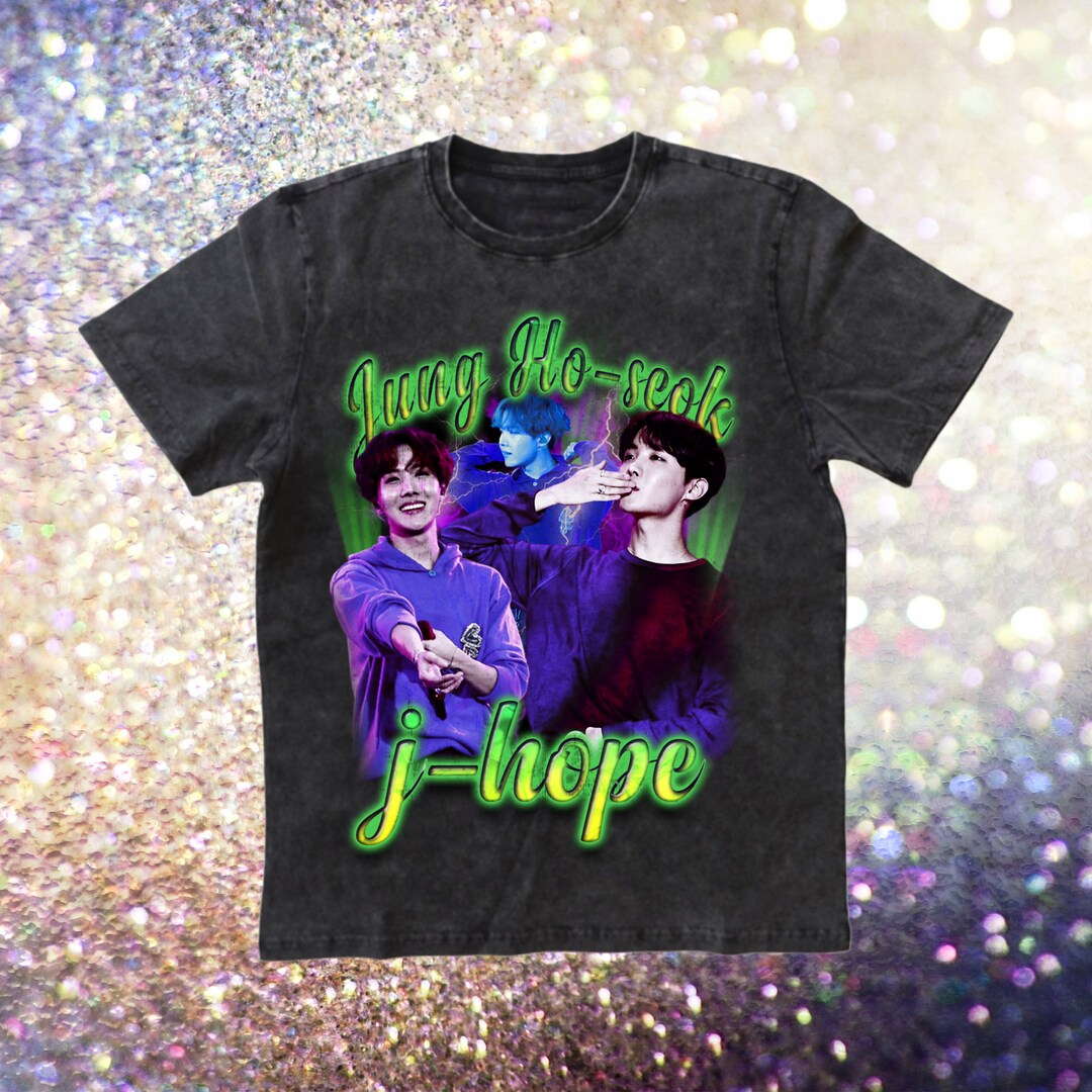 BTS J Hope 90’s Vintage Style Tee - Etsy