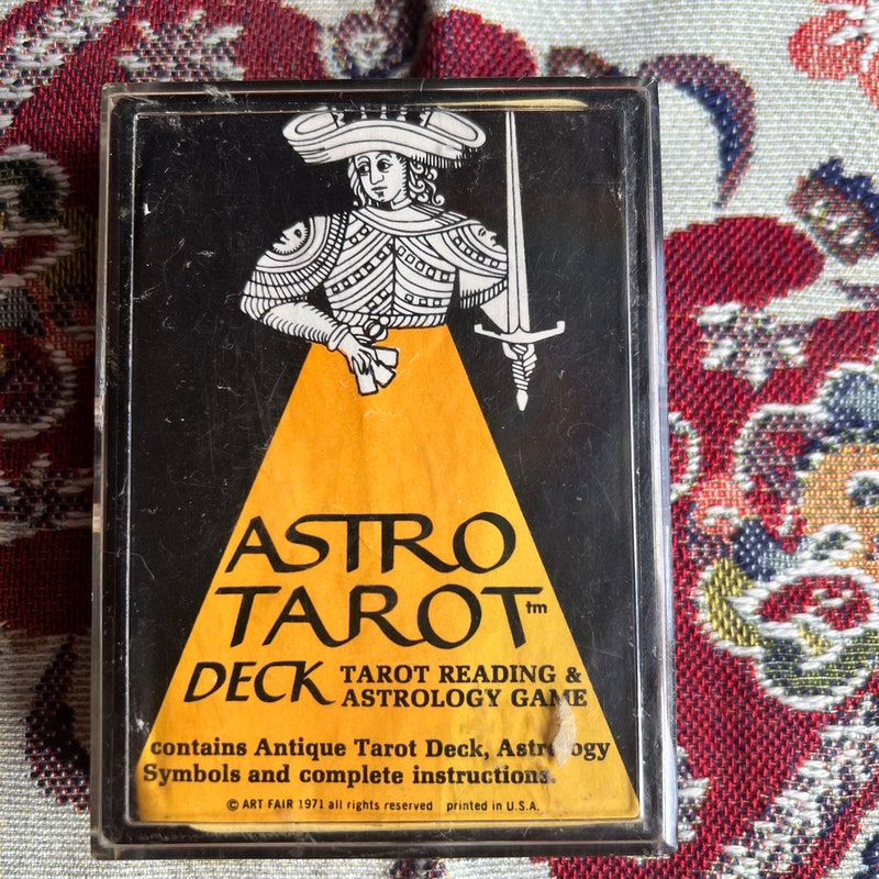 Antique Tarot Cards - Etsy