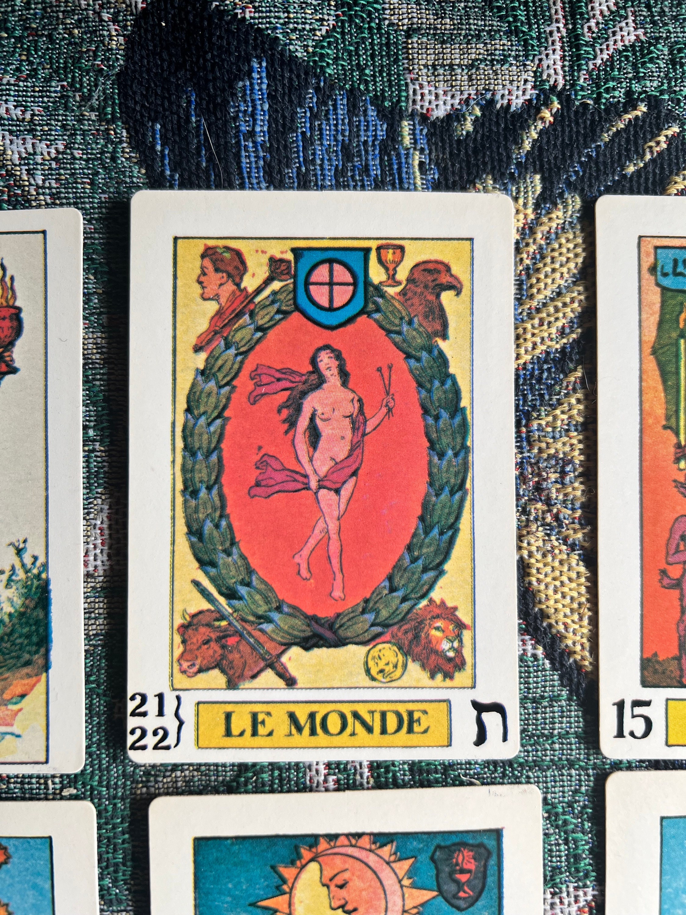 VINTAGE Rare 1981 J Augustus Knapp and Manly. P .hall Tarot ...